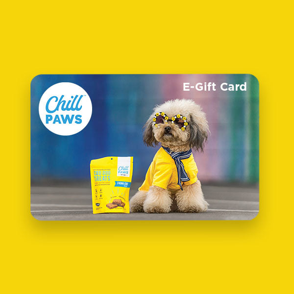 eGift Card | Shop Affordable CBD Pet Products | Chill Paws